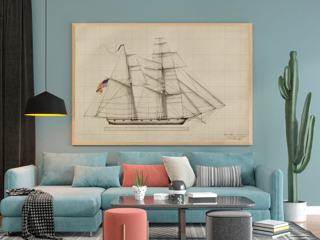 USS Prometheus Drawing Blueprint – Ship Blueprint, Ship Drawing ...