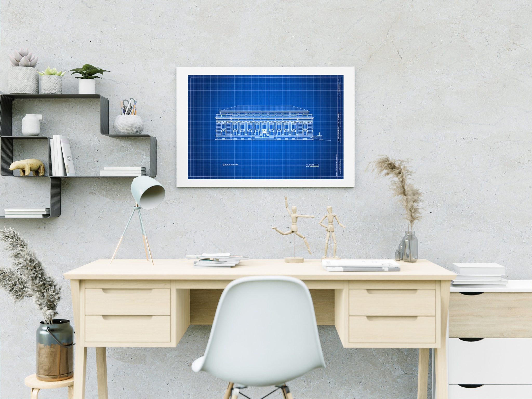 Illinois Supreme Court East & West Elevation Drawing – Supreme Court ...