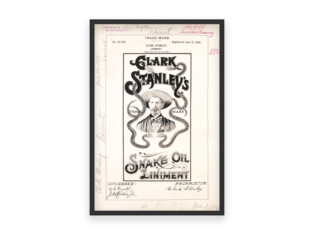 Clark Stanley’s Snake Oil Liniment: The Origin of a Cultural Metaphor ...