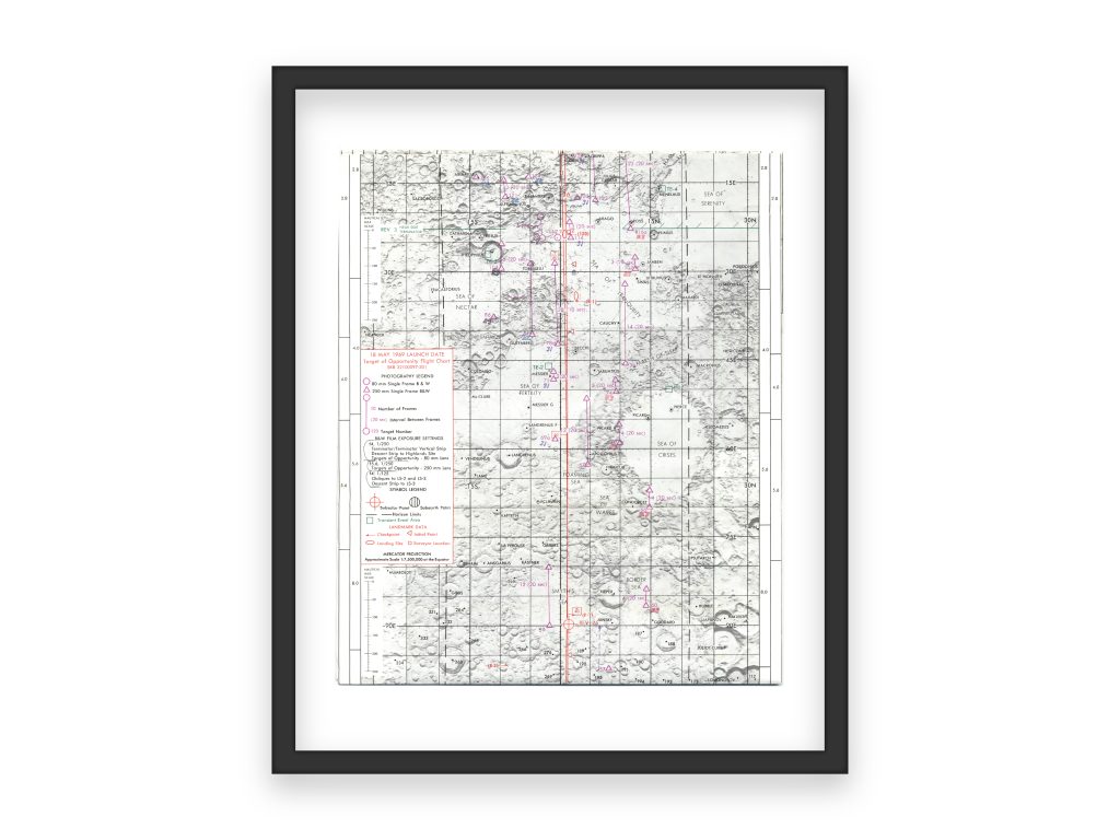 Mapping the Moon: The 1969 Lunar Chart That Guided Humanity’s Greatest ...